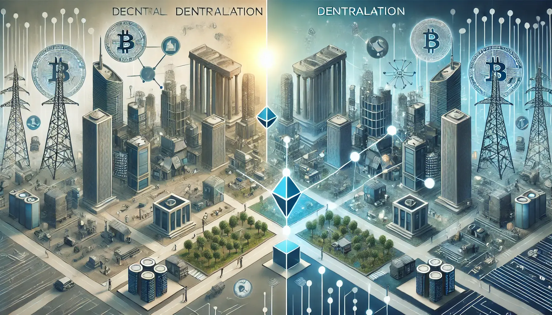 Descentralização vs. Centralização: O Futuro da Economia Digital ...